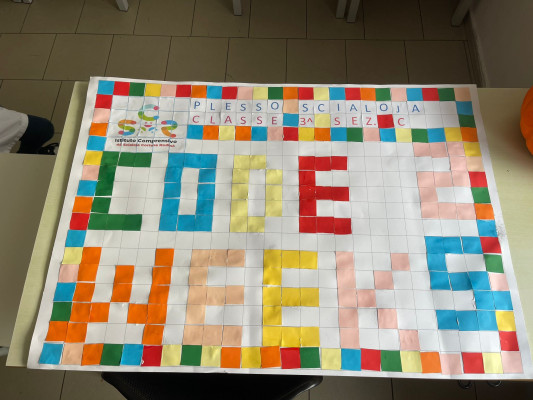 code week in pixel art: algoritmi di colore